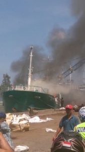 KM Kalimas Utama Terbakar – Suara Surabaya