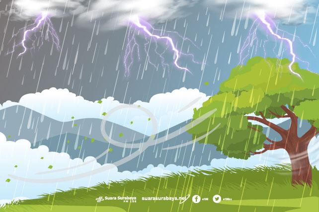 Cuaca di Surabaya Hari Ini Masih Berpotensi Hujan pada Siang dan Sore ... Cuaca di Surabaya Hari Ini Masih Berpotensi Hujan pada Siang dan Sore ...