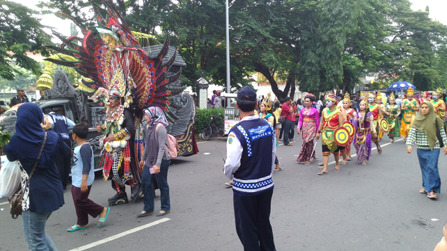 Gempita Delta Carnival Hari Jadi Sidoarjo ke-159, Beberapa Jalur Ini ...