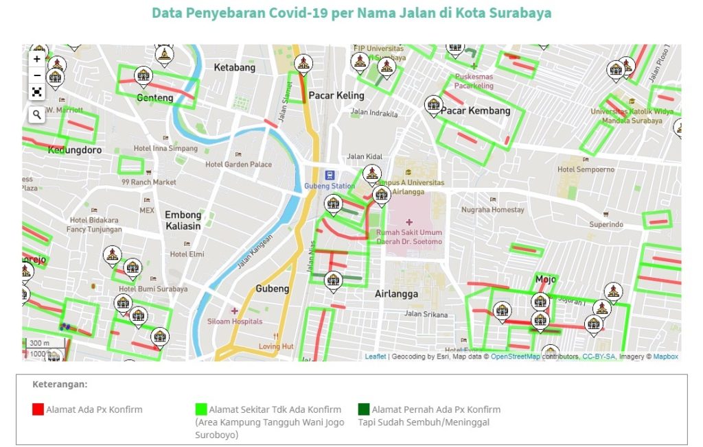 peta sebaran – Suara Surabaya