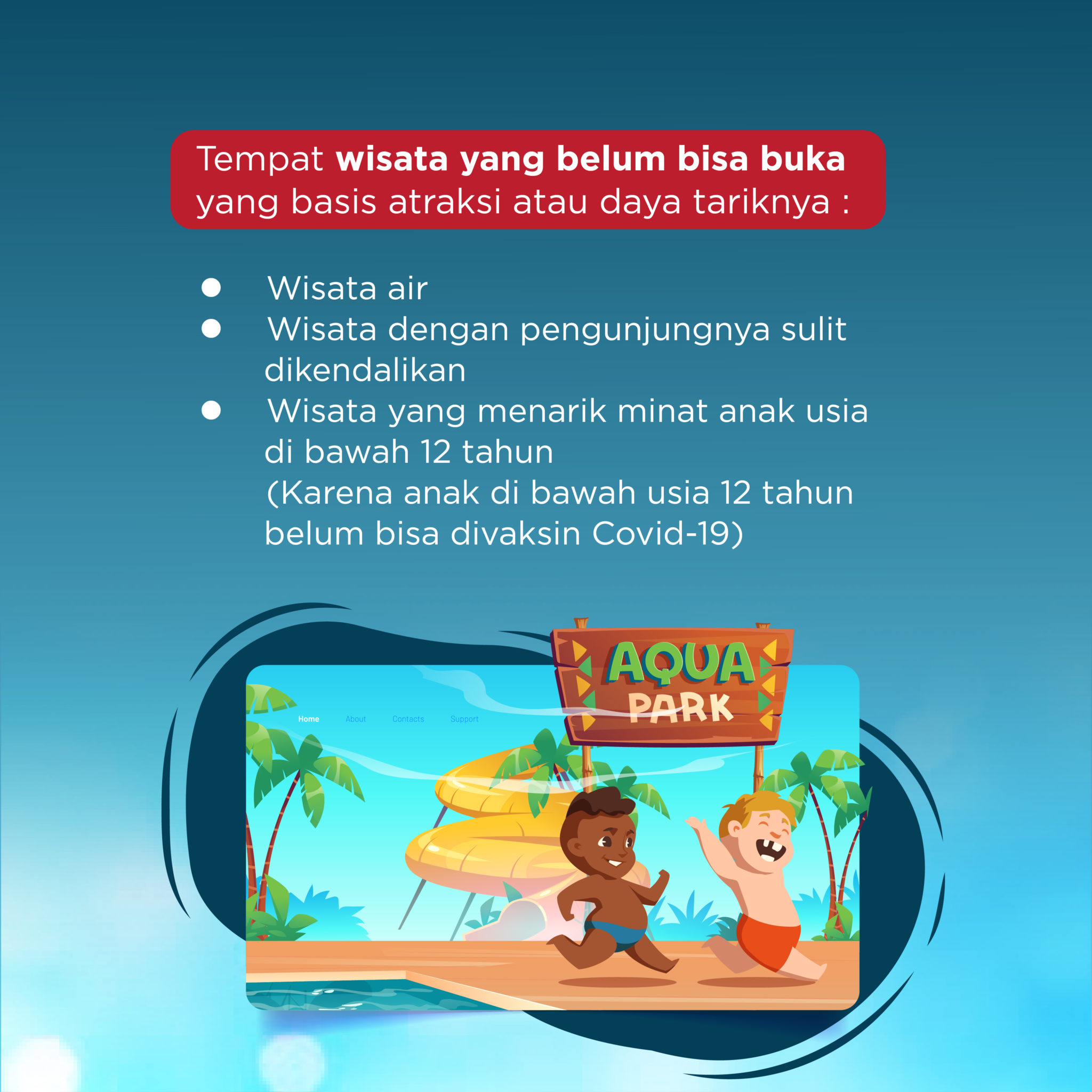 Tempat Wisata Wajib Urus CHSE dan QR Code PeduliLindungi
