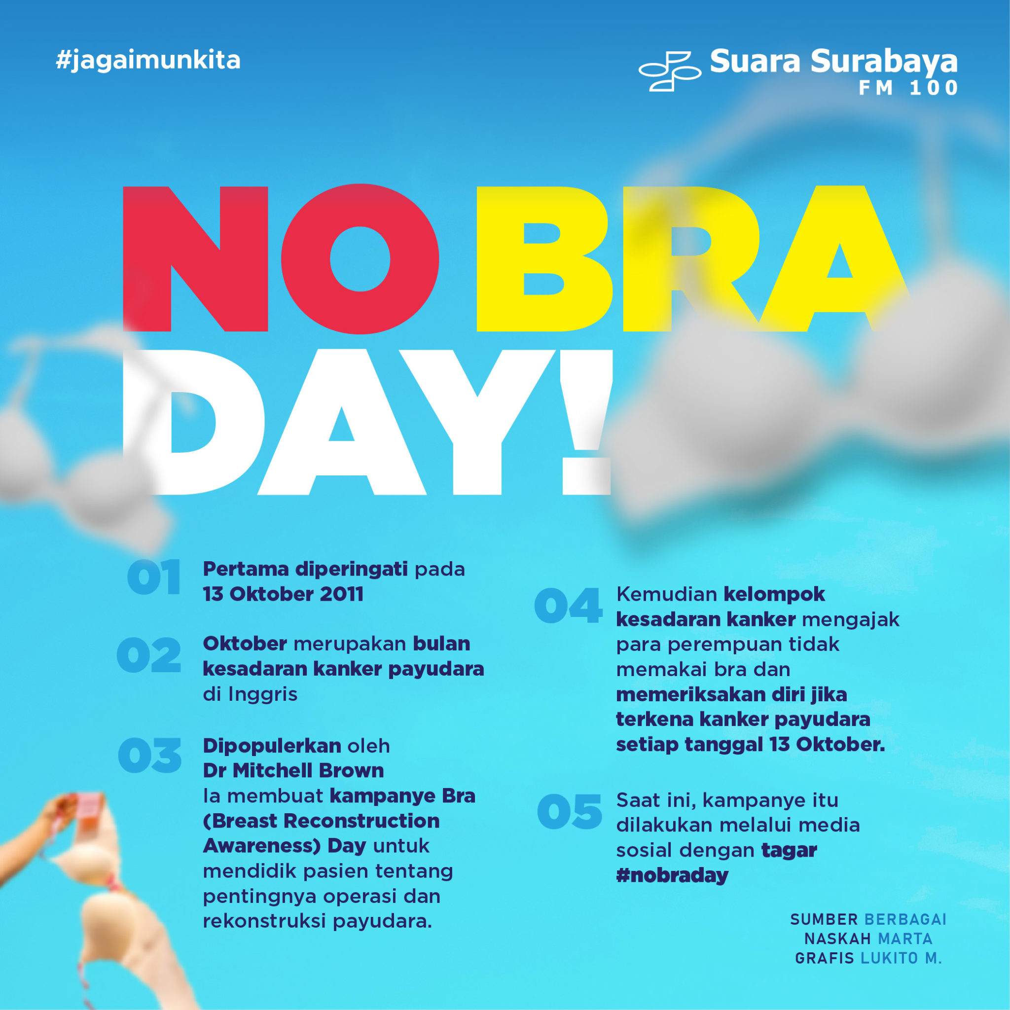 No Bra Day