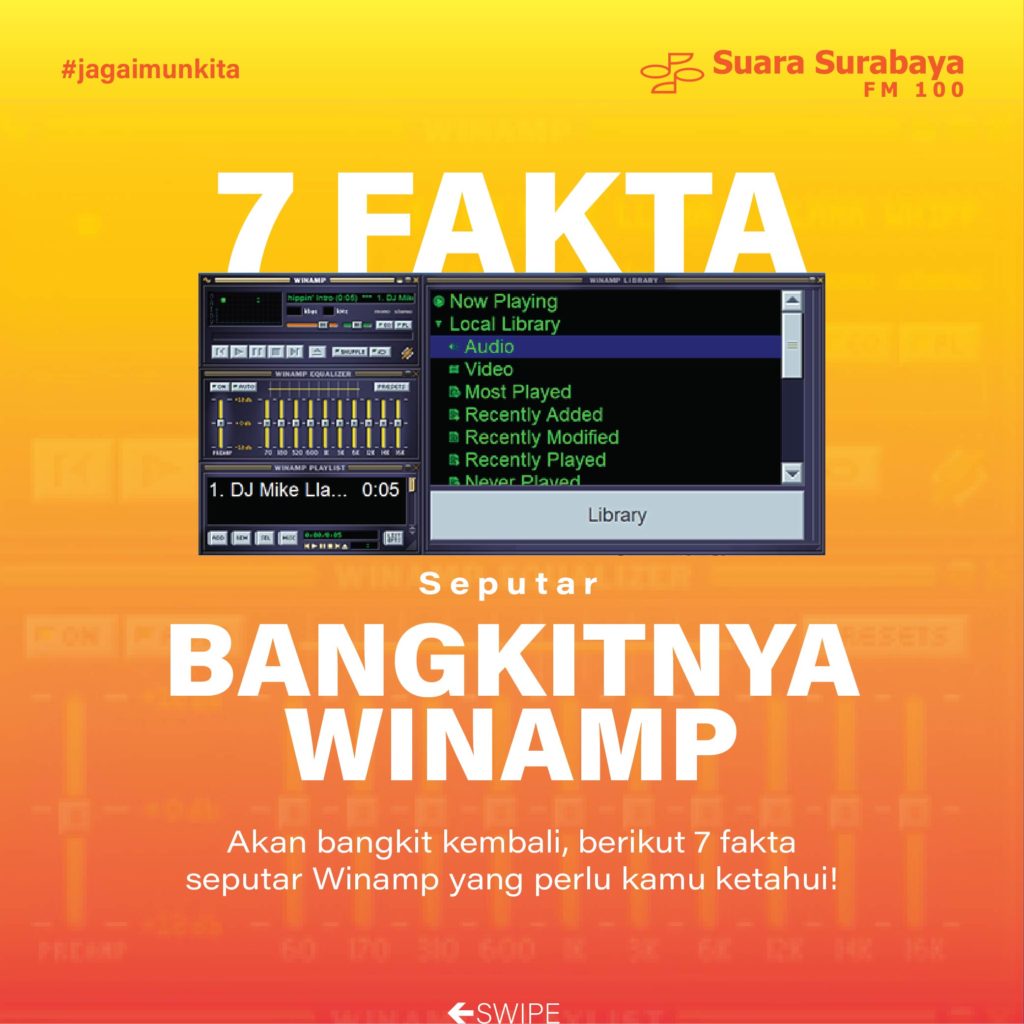 7 Fakta Seputar Bangkitnya Winamp