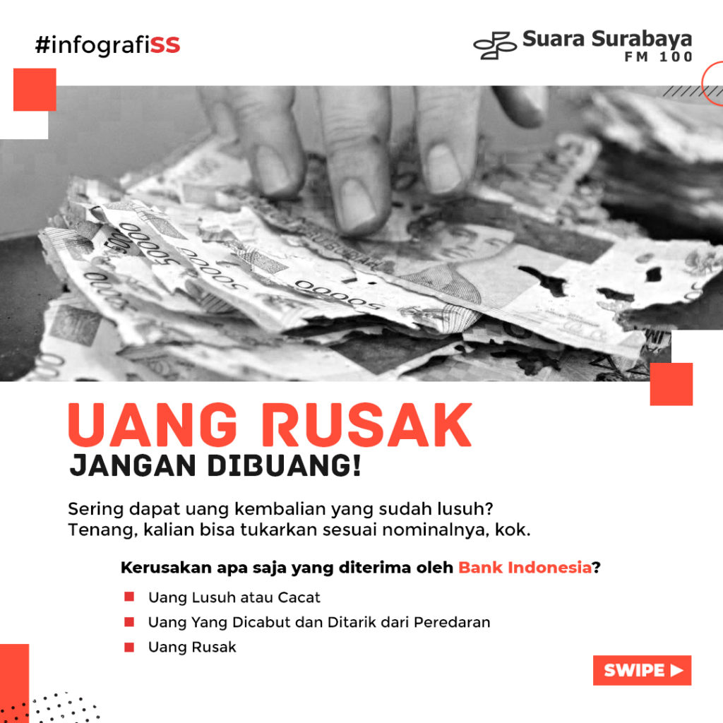 Uang Rusak Jangan Dibuang!