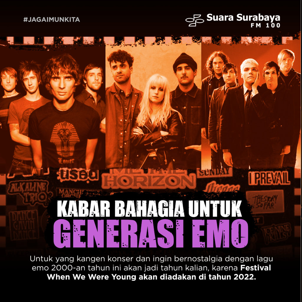 Kabar Bahagia Untuk Generasi Emo