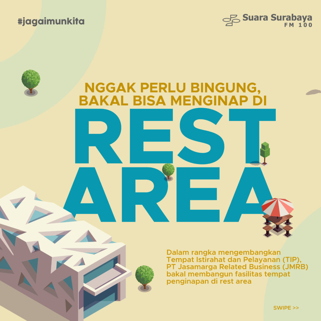 Tak Perlu Bingung, Bakal Bisa Menginap di Rest Area