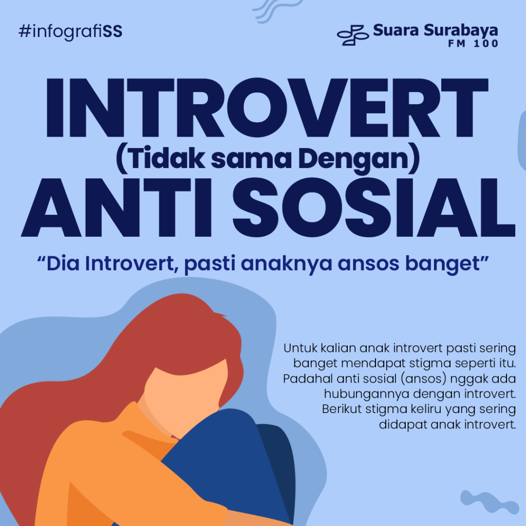 Introvert ≠ Anti Sosial