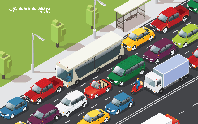 11.44 Perempatan Gedangan arah Aloha, PT Mertex arah Jombang ...