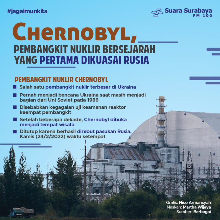 Chernobyl, Pembangkit Nuklir Bersejarah yang Pertama Dicuri Rusia