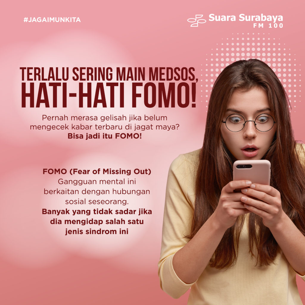 Terlalu Sering Main Medsos, Hati-Hati FOMO!