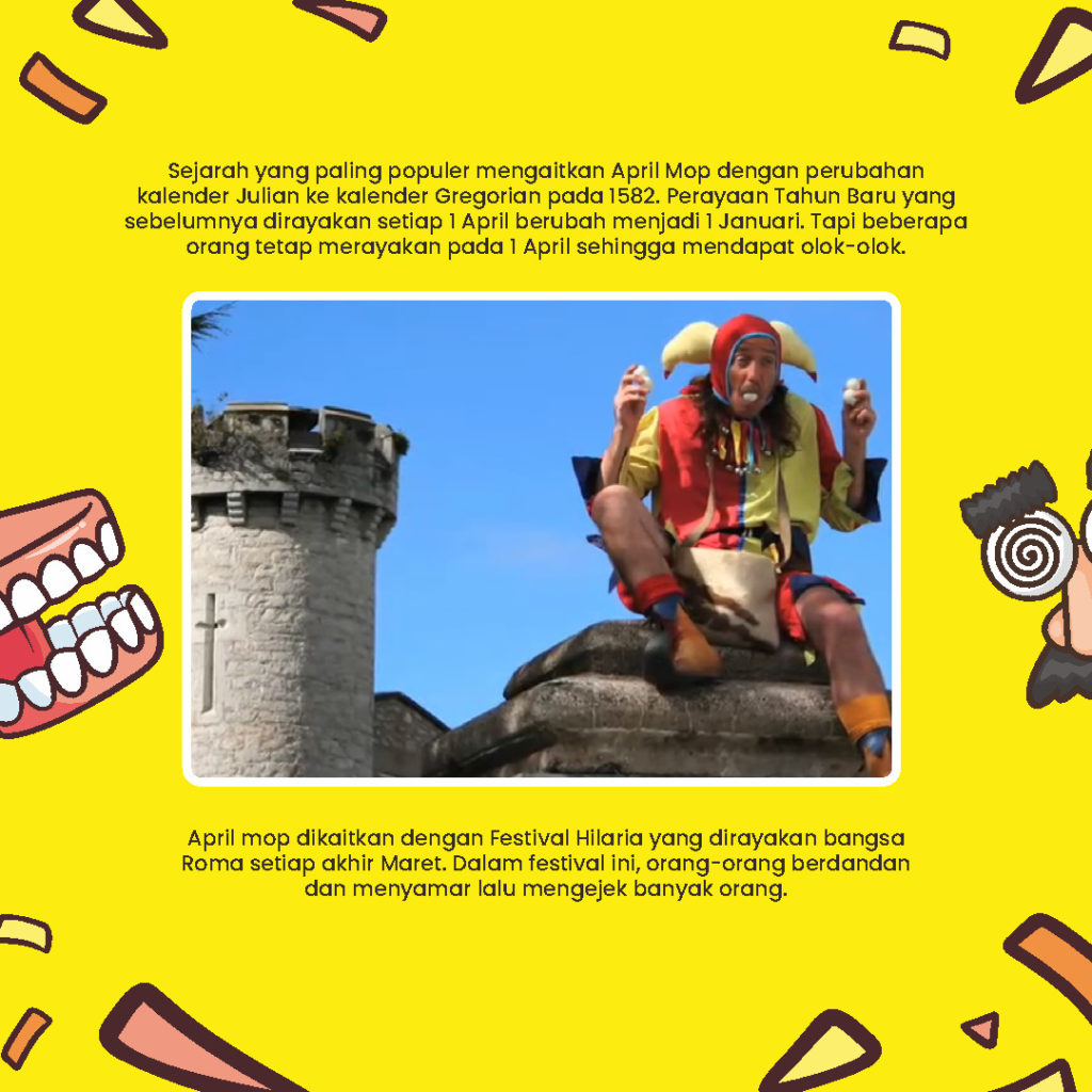 Mengenal Asal-Usul April Mop