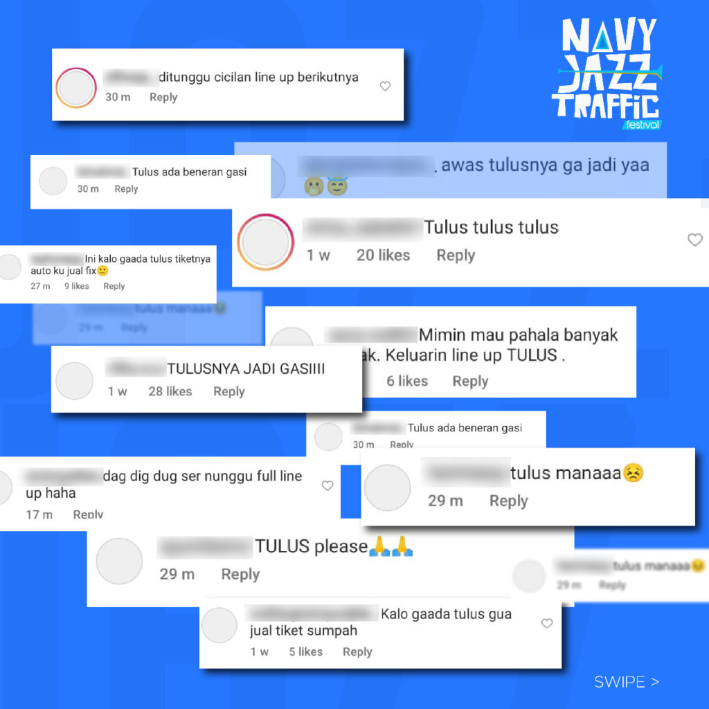 Hati-Hati di Jalan, Tulus Menunggu di NJTF 2022 - Suara Surabaya