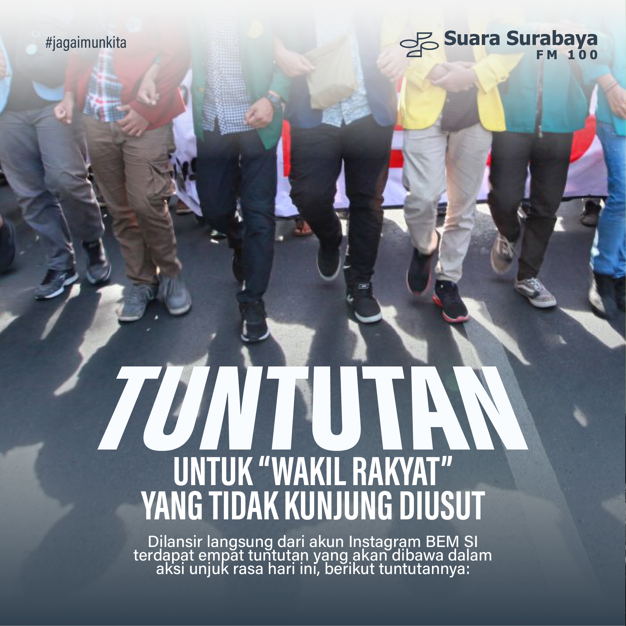 Tuntutan Untuk “Wakil Rakyat” Yang Tidak Kunjung Diusut