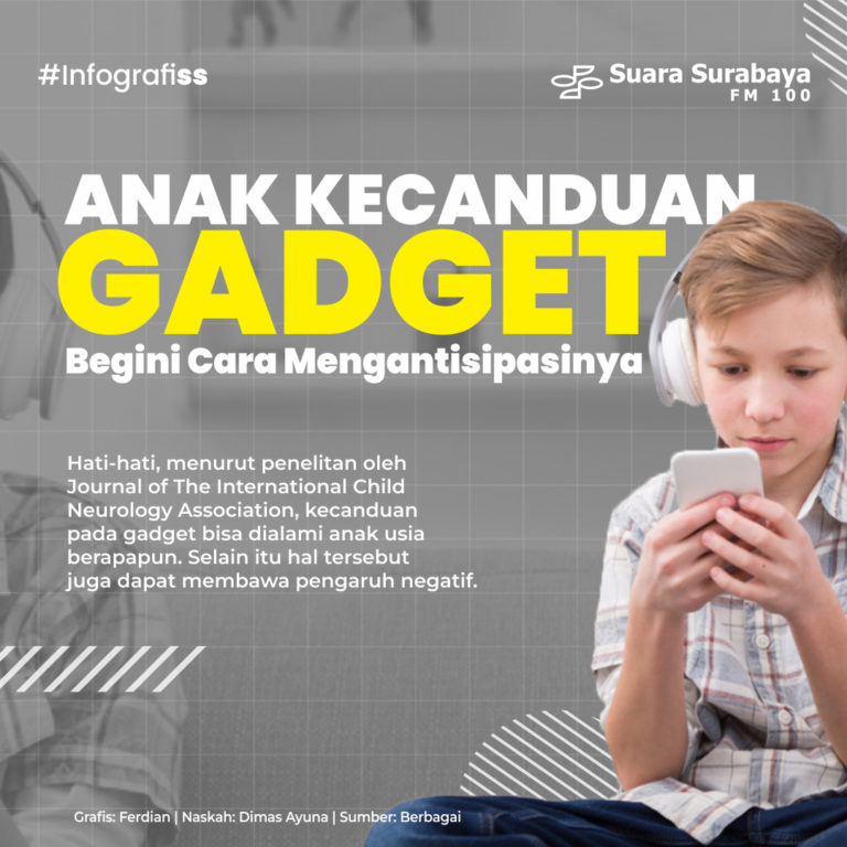 Anak Kecanduan Gadget, Begini Cara Mengantisipasinya