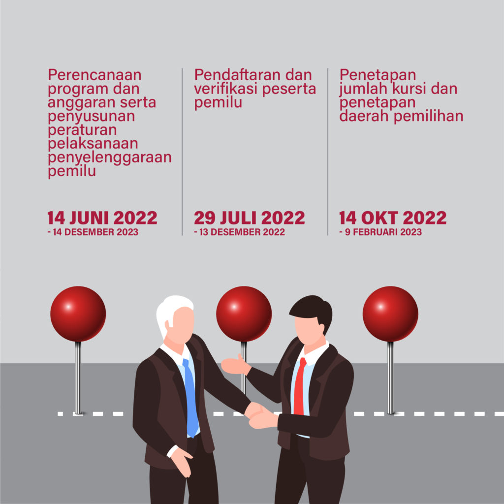 KPU Surabaya Sosialisasikan Tahapan dan Jadwal Pemilu 2024