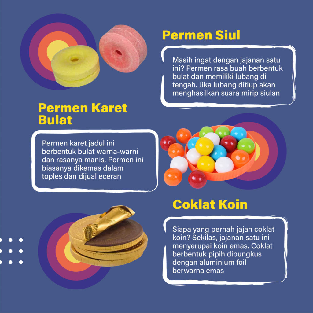 Nostalgia Jajanan Jadul Tahun 90-an