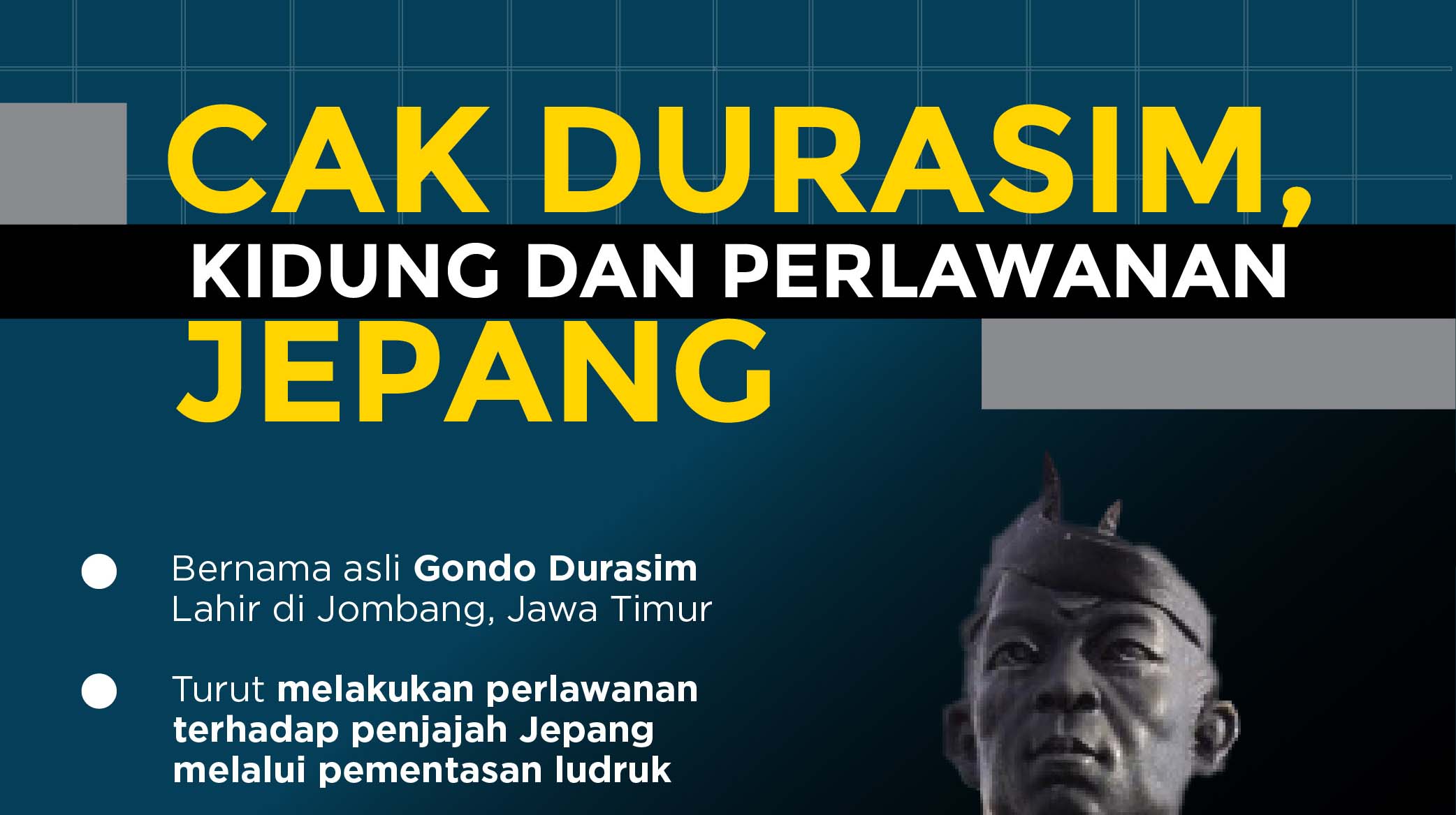 Cak Durasim, Kidung dan Perlawanan Jepang