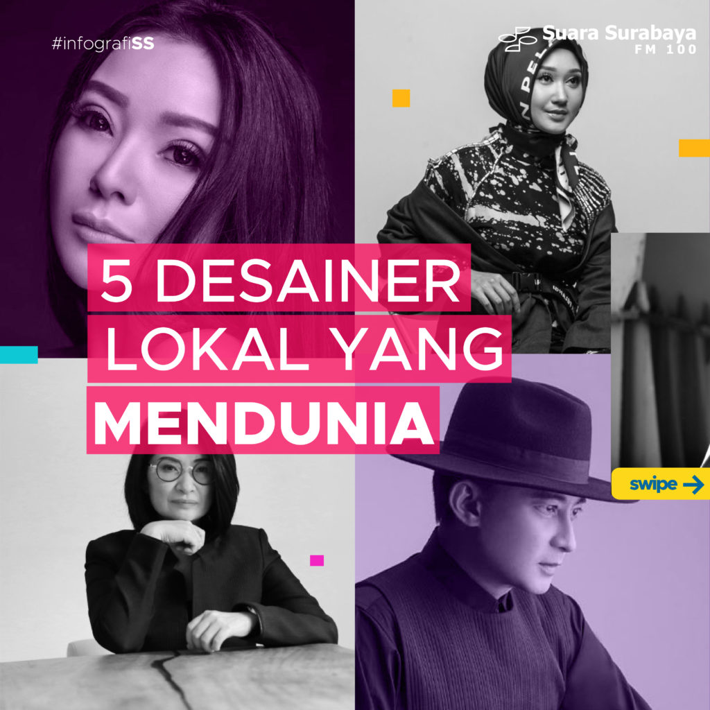 5 Desainer Lokal yang Mendunia