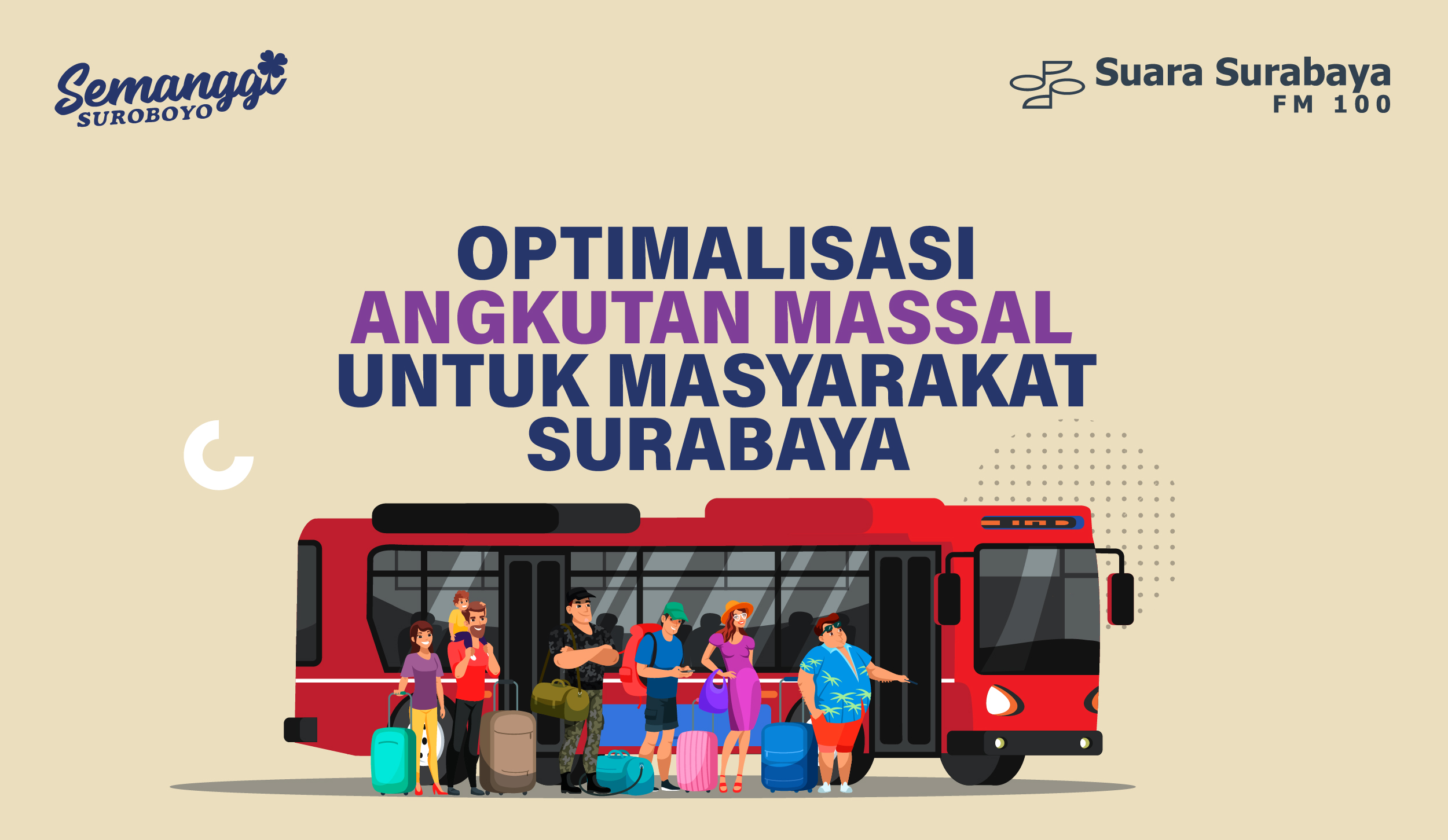 Optimalisasi Angkutan Massal untuk Masyarakat Surabaya