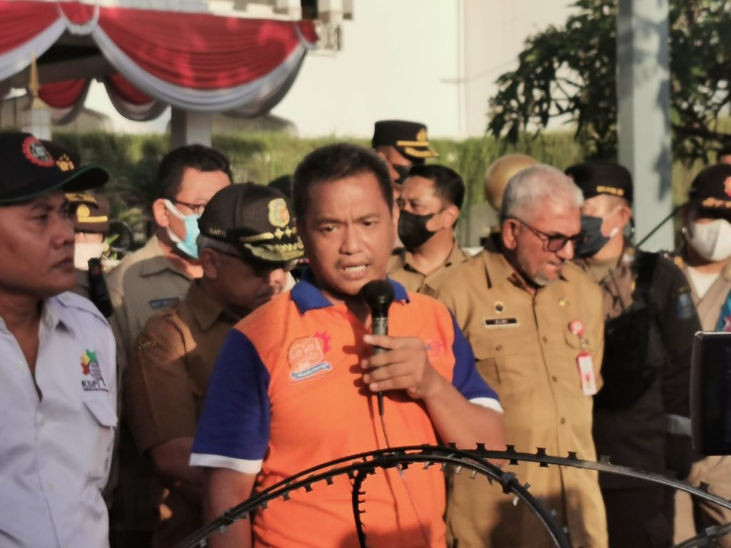 Demo Buruh dan Mahasiswa Jatim Tolak Harga BBM Naik