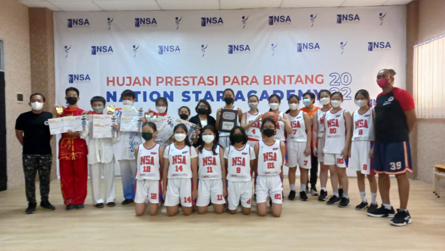 Nation Star Academy Borong Sembilan Medali di Kejuaraan Wushu Nasional ...