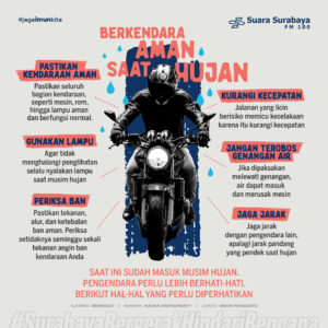 Berkendara Aman Saat Hujan