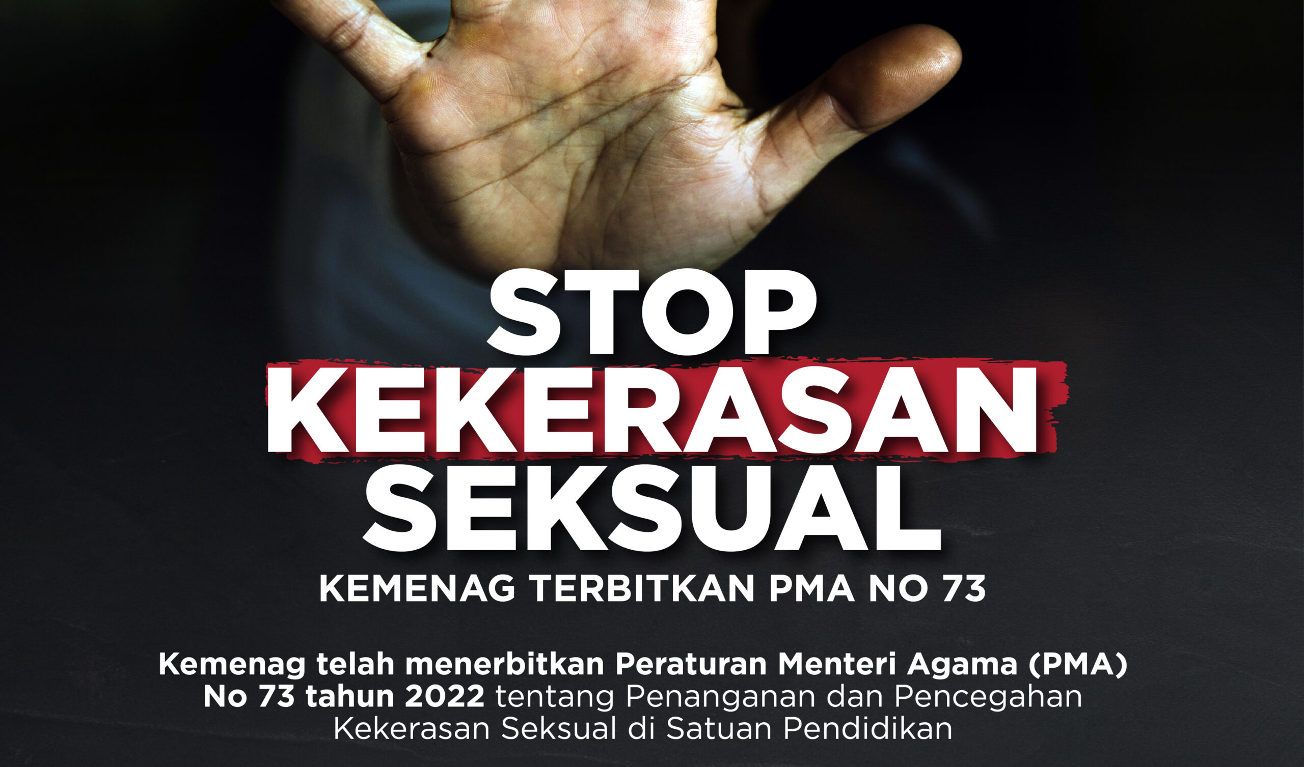 Stop Kekerasan Seksual Kemenag Terbitkan PMA No 73