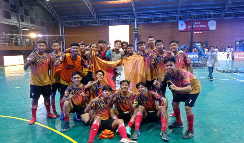 Laskar Muda Surabaya Juara Liga Futsal AAFI U-16 Regional - Suara Surabaya