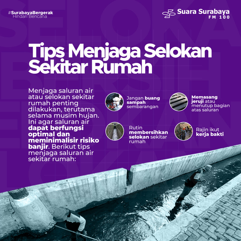 Tips Menjaga Selokan Sekitar Rumah