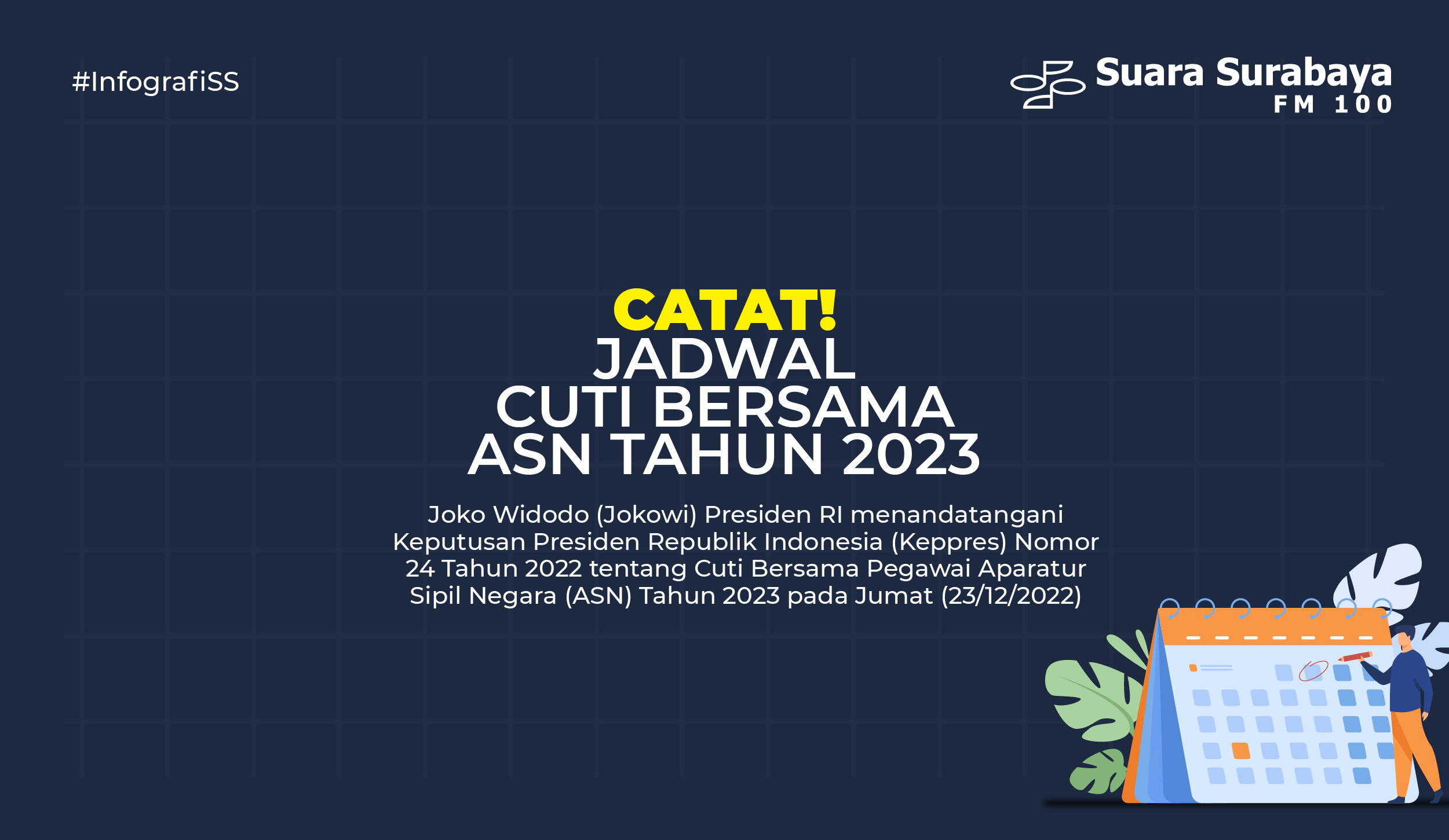 Jadwal Cuti Bersama ASN Tahun 2023