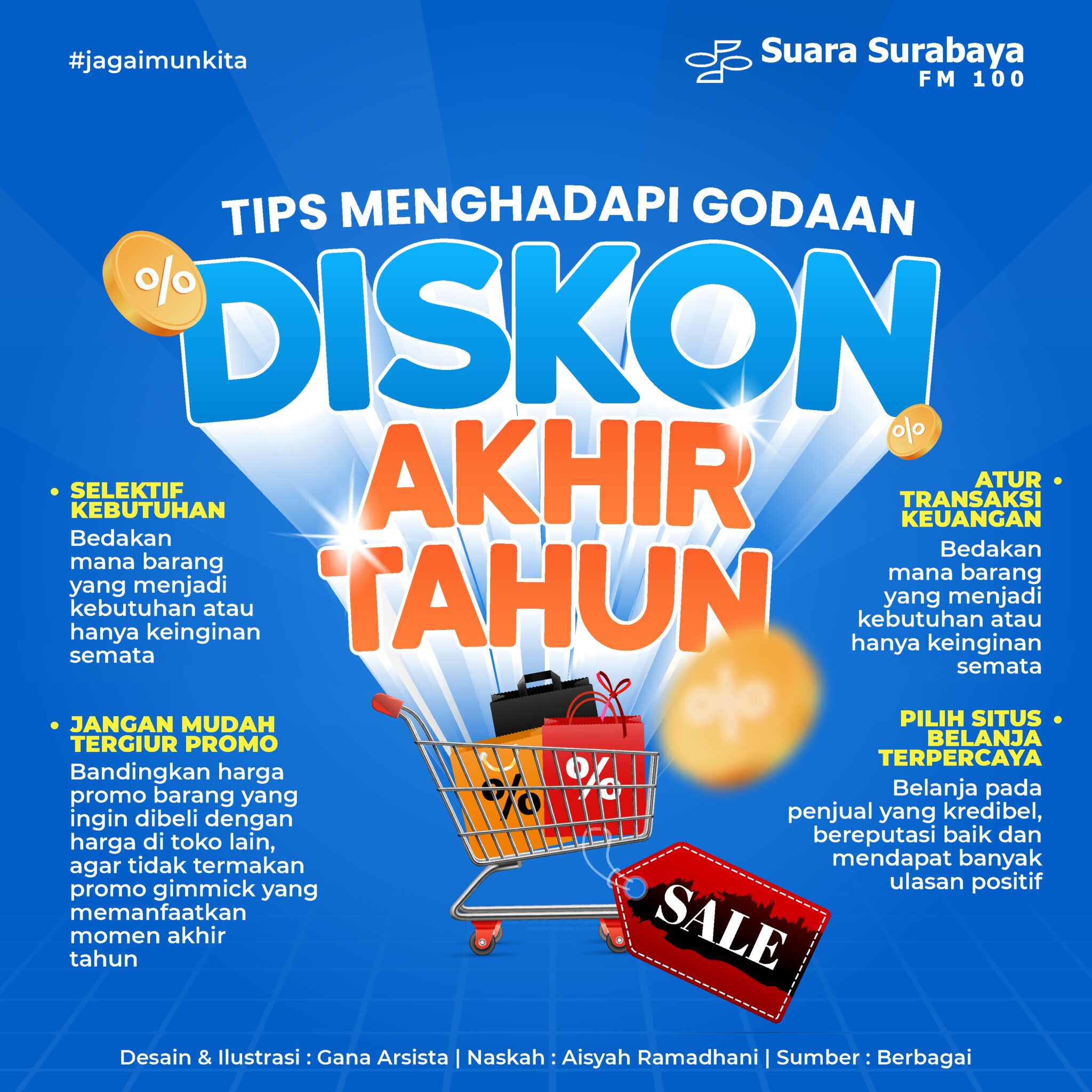 Tips Menghadapi Godaan Diskon Akhir Tahun