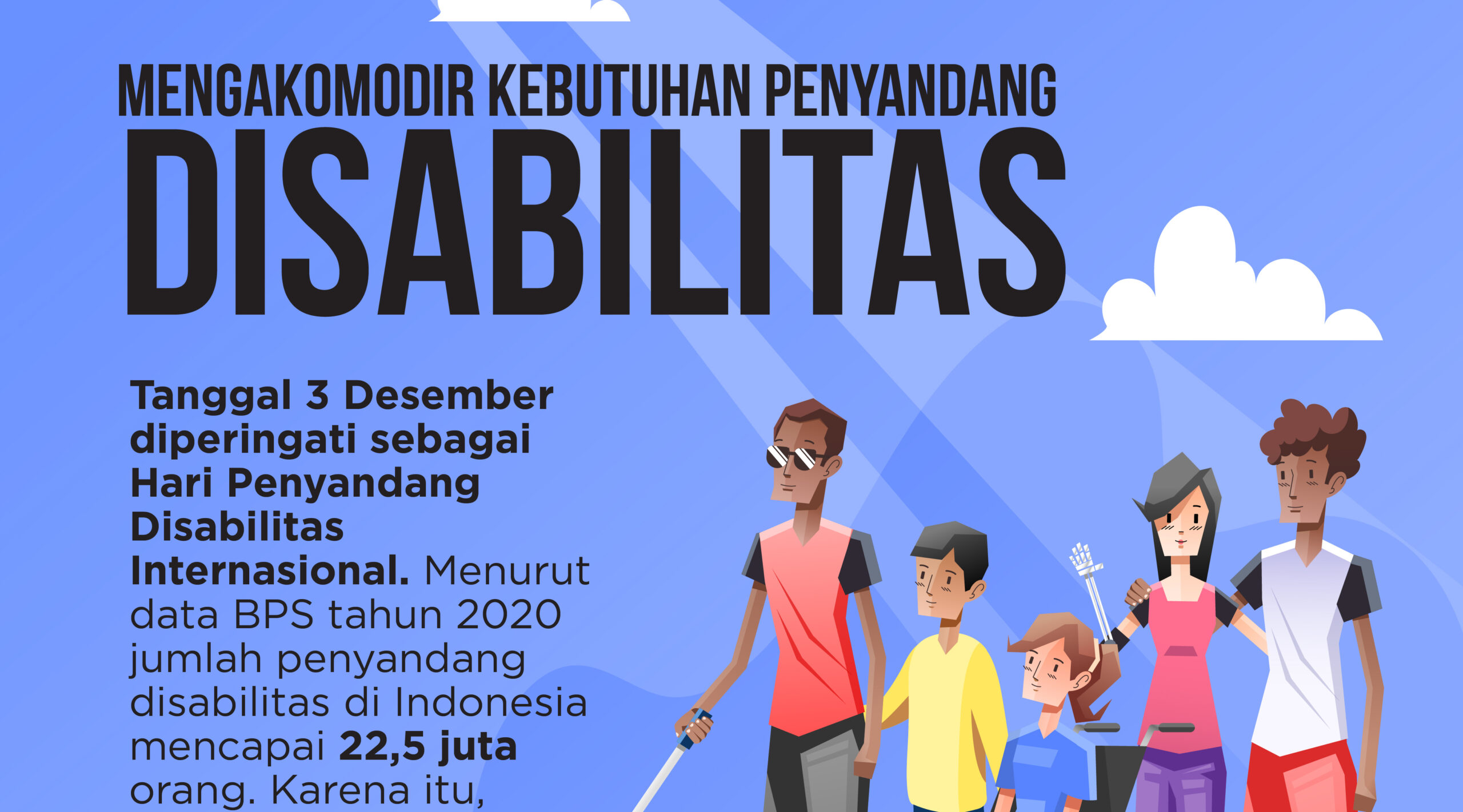 Mengakomodir Kebutuhan Penyandang Disabilitas