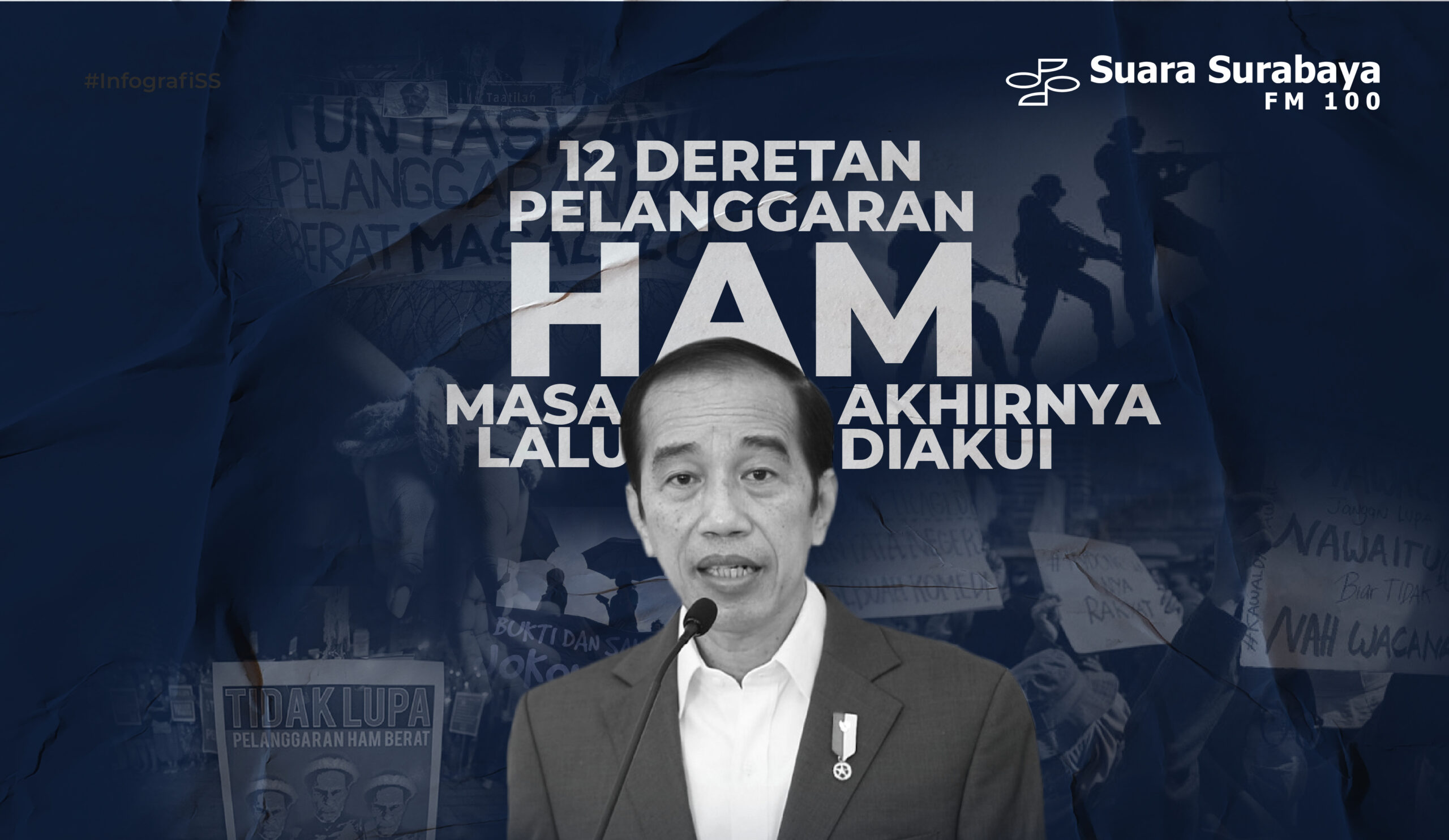 12 Deretan Pelanggaran HAM Masa Lalu Akhirnya Diakui