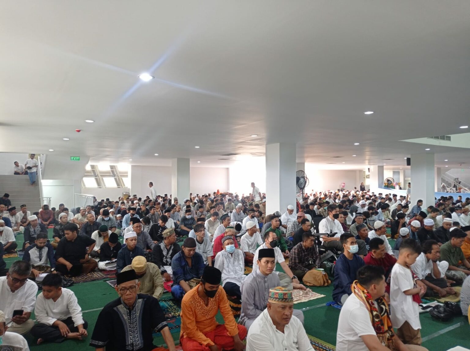 Salat Id Perdana di Masjid Islamic Centre, Tekankan Pentingnya Empati ...