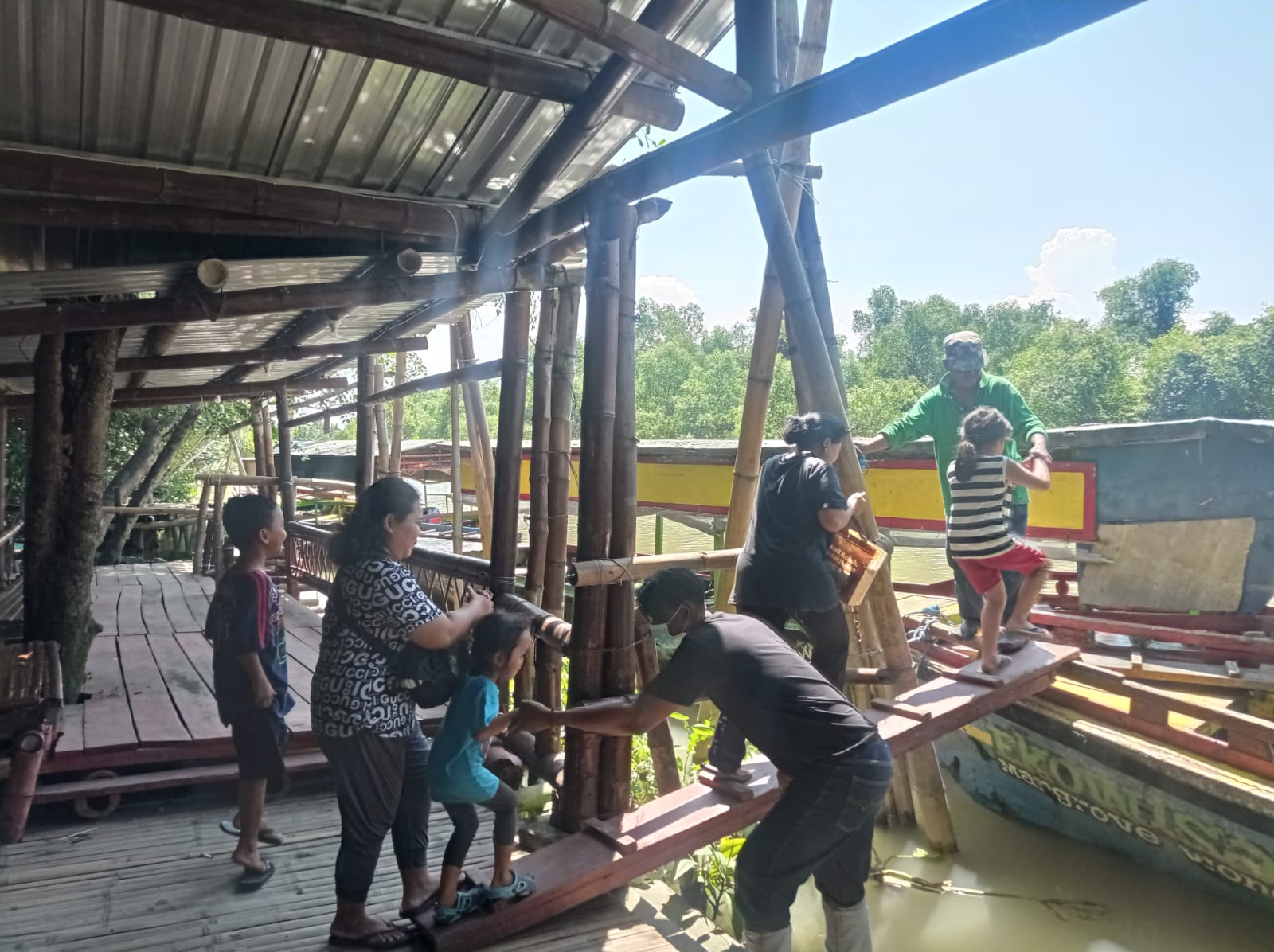 Naik Perahu Mengamati Ekosistem Mangrove Wonorejo Suara Surabaya