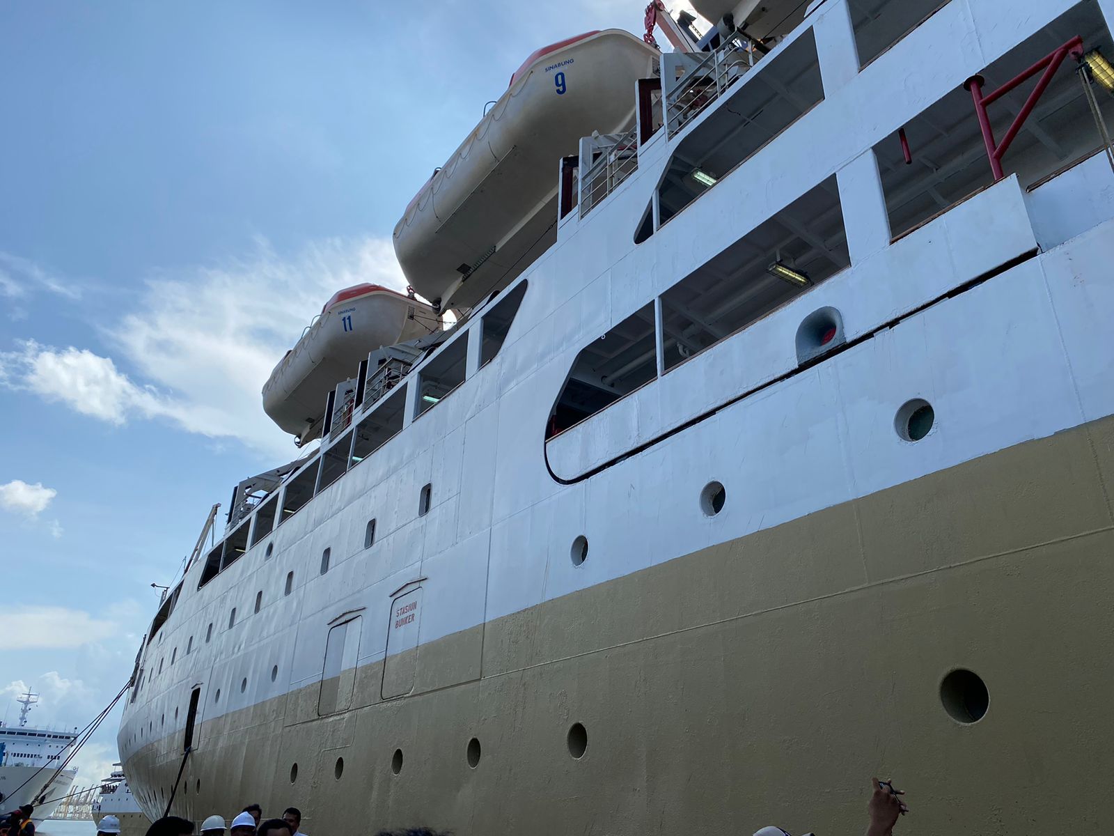 KM Sinabung Jadi Hotel Apung untuk ASN dan Wartawan Saat KTT ASEAN