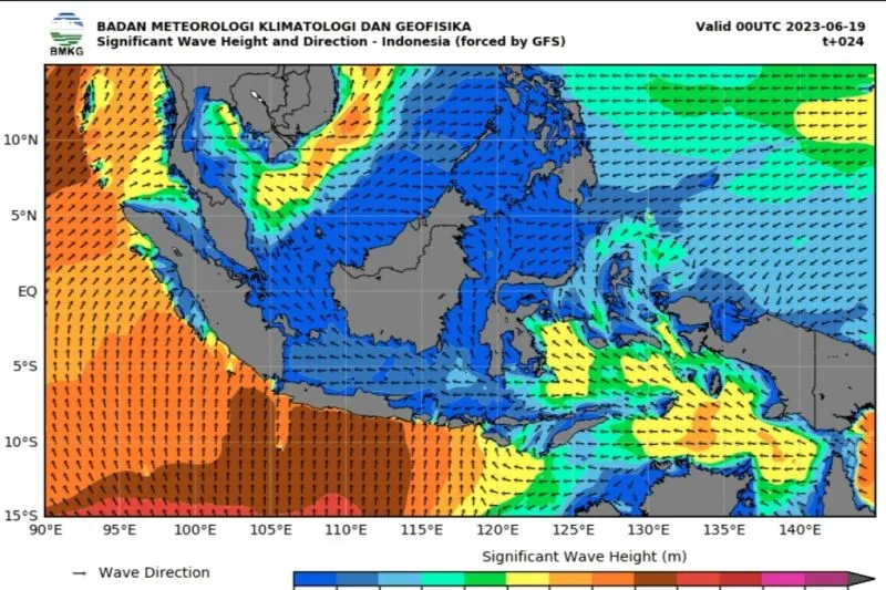 BMKG : Waspada Gelombang Setinggi 4 Meter di Sejumlah Perairan - Suara ... BMKG : Waspada Gelombang Setinggi 4 Meter di Sejumlah Perairan - Suara ...