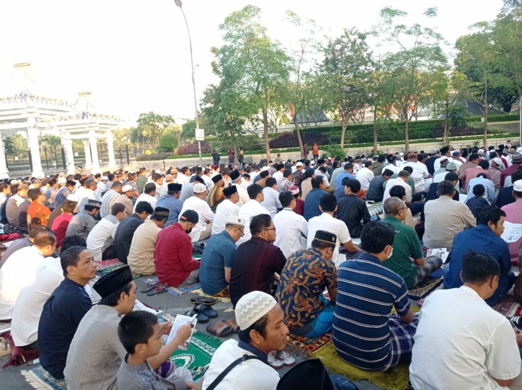 Salat Iduladha di Jalan Pahlawan, Khatib Sampaikan Pesan Moral dalam ...