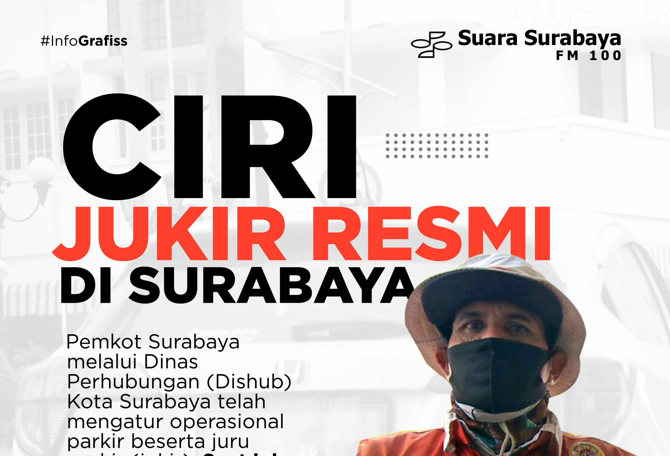 Ciri Jukir Resmi di Surabaya