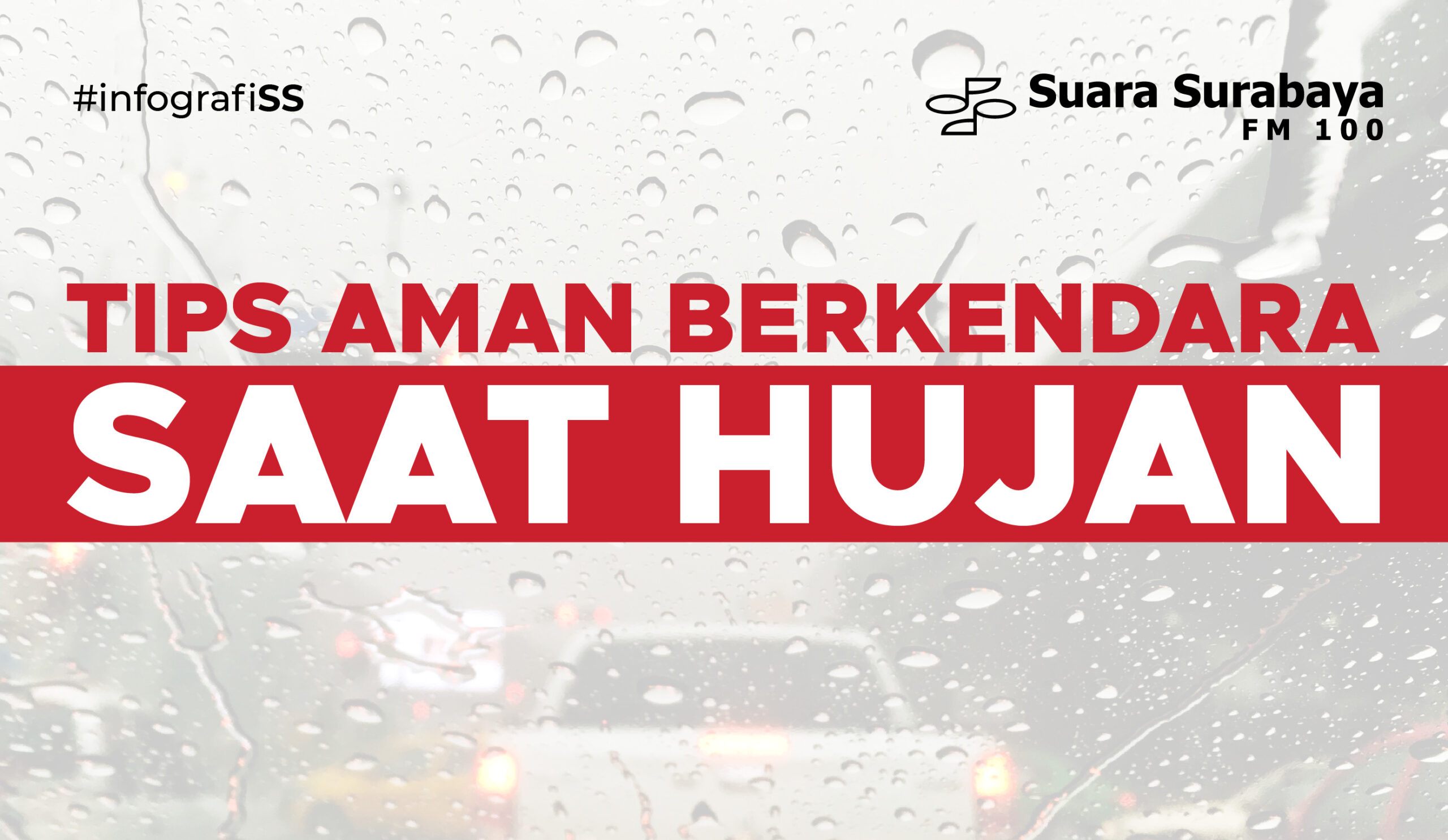 Tips Aman Berkendara Saat Hujan