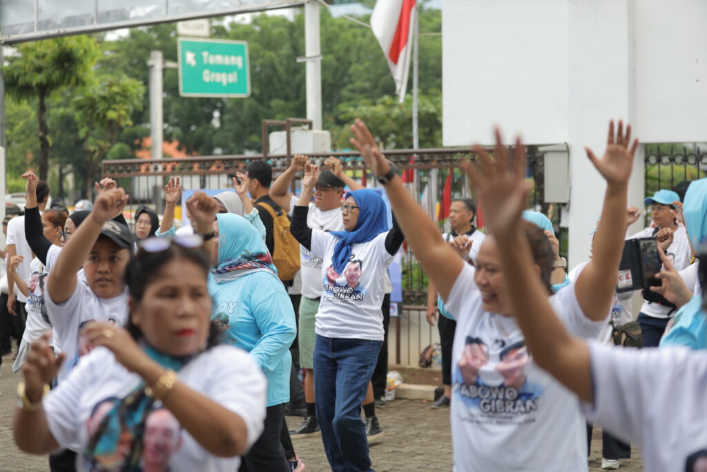 TKN Prabowo-Gibran Gelar Acara Sabtu Biru Langit Ceria - Suara Surabaya