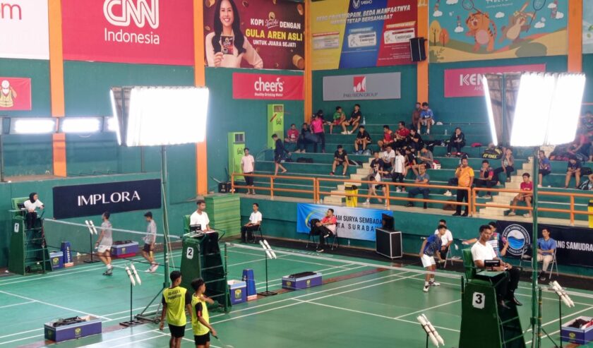 420 Atlet Bulu Tangkis Bertarung di Kejurprov Jatim 2023 - Suara Surabaya