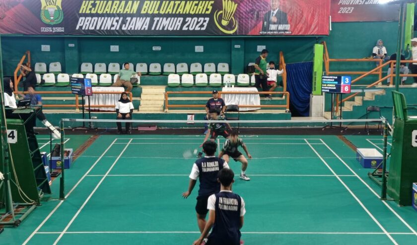 420 Atlet Bulu Tangkis Bertarung di Kejurprov Jatim 2023 - Suara Surabaya