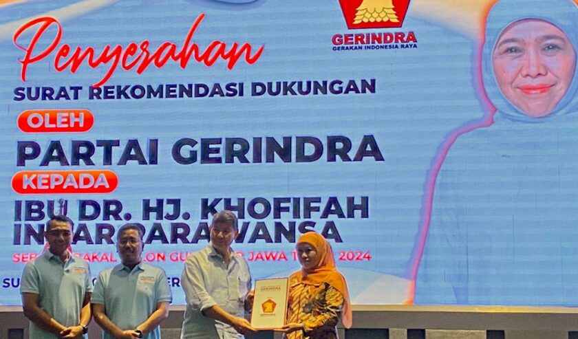 Gerindra Susul PAN Beri Rekomendasi Dukungan Kepada Khofifah Sebagai ... Gerindra Susul PAN Beri Rekomendasi Dukungan Kepada Khofifah Sebagai ...
