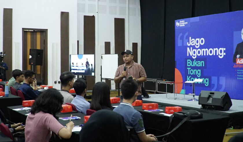 Suara Surabaya Academy "Jago Ngomong: Bukan Tong Kosong"