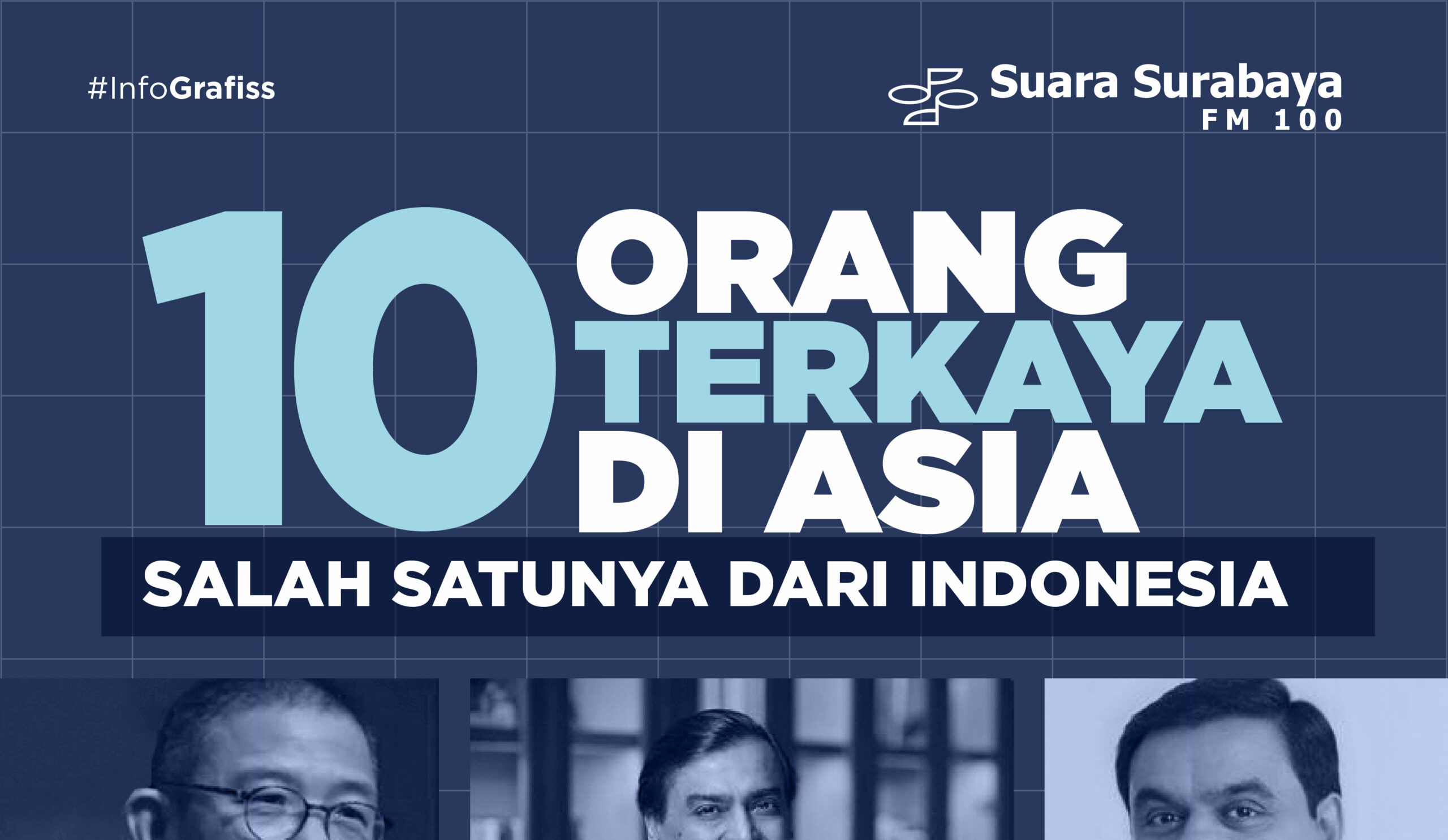 10 Orang Terkaya di Asia Salah Satunya dari Indonesia