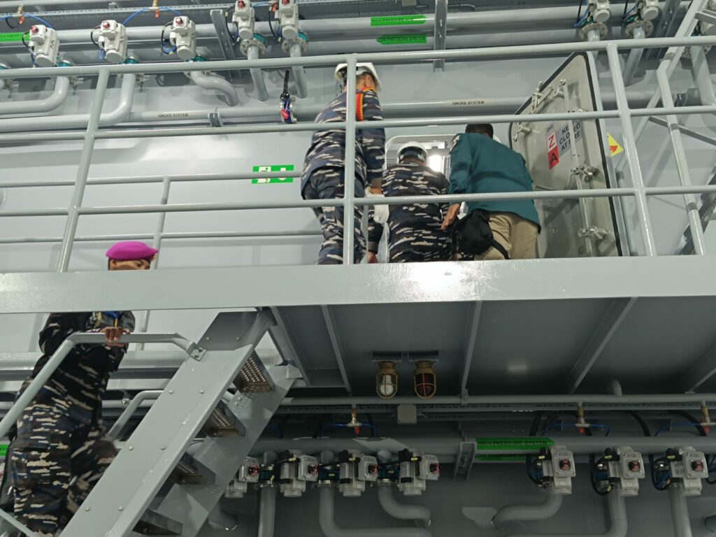 Antisipasi Kebocoran Kapal, TNI AL Resmikan Damage Control Simulator ...