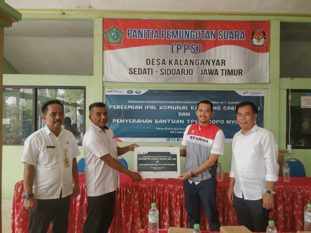 Pertamina Bangun IPAL Komunal untuk Tangani Limbah di Kampung Cabut ...