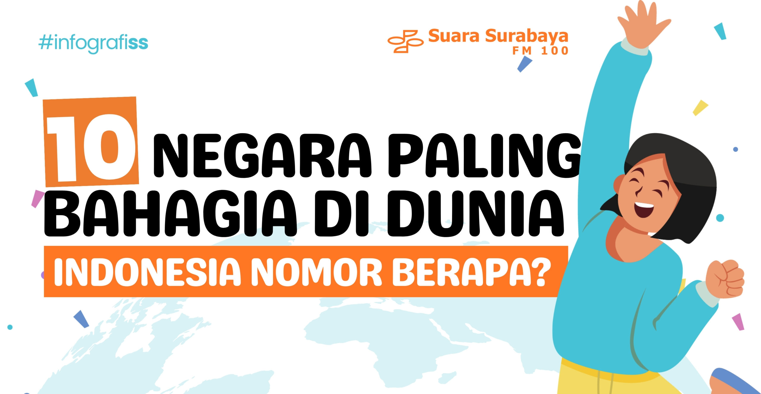 10 Negara Paling Bahagia di Dunia 2024, Indonesia Nomor Berapa?