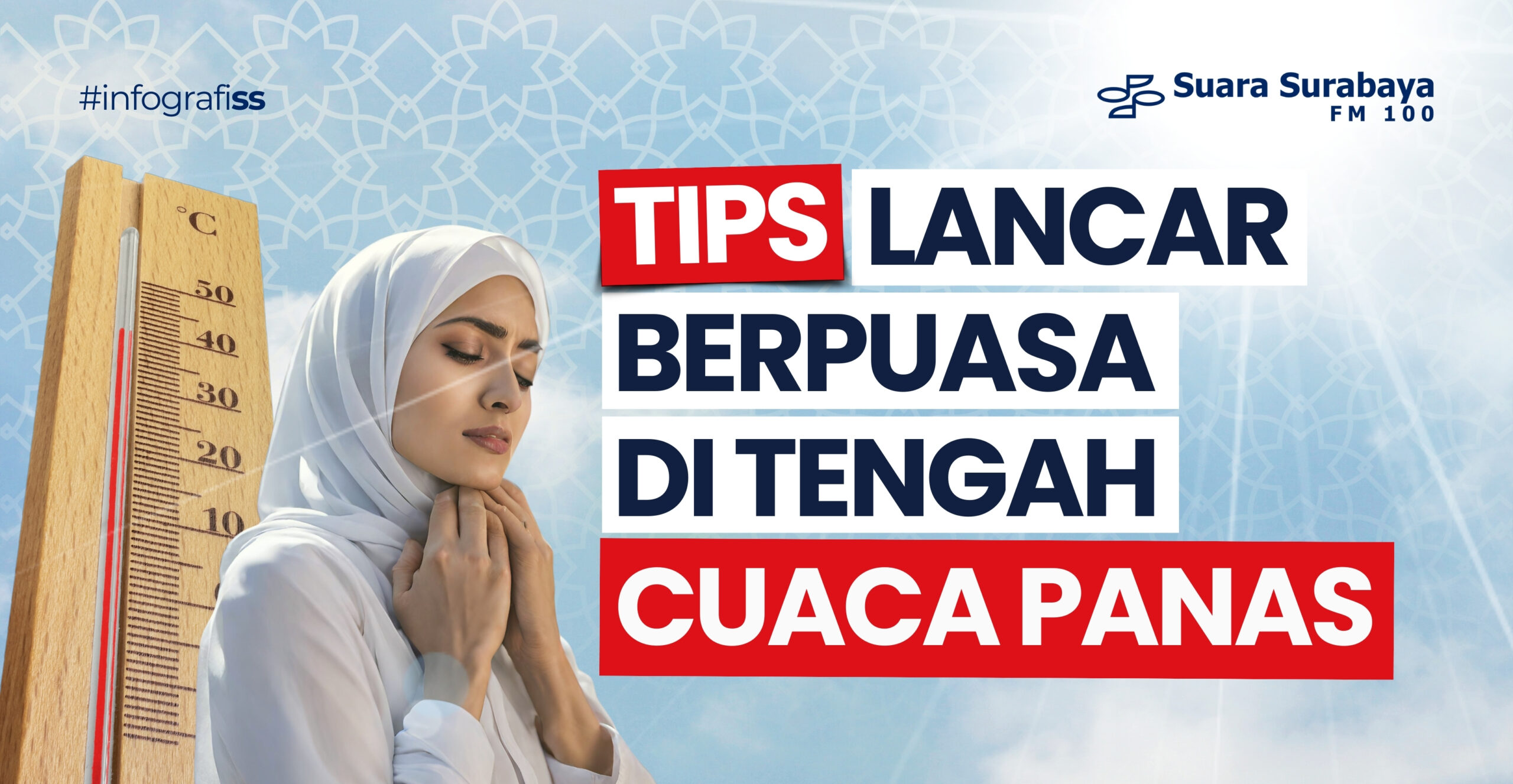Tips Lancar Berpuasa di Tengah Cuaca Panas